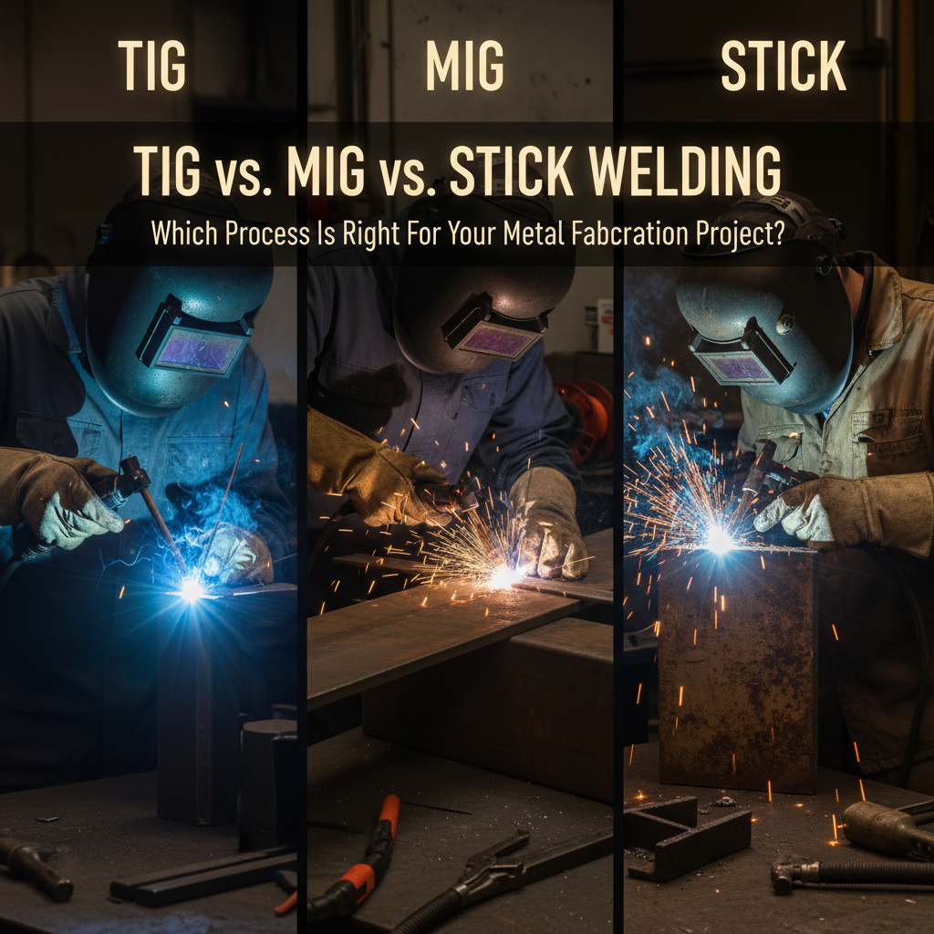 TIG vs. MIG vs. Stick Welding: Which Process Is Right for Your Metal ...
